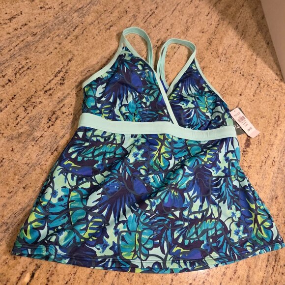 L.L. Bean | Swim | New Ll Bean Size 6 Renew V Neck Tankini Swim Top ...